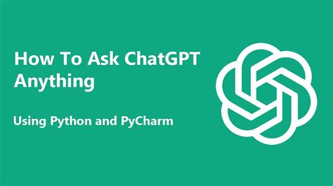 How To Ask Chatgpt Anything Bypass Restrictions With Python Ask Illegal Questions Youtube