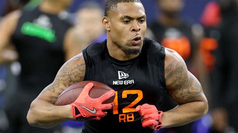 Photos Jarquez Hunter At The Nfl Scouting Combine