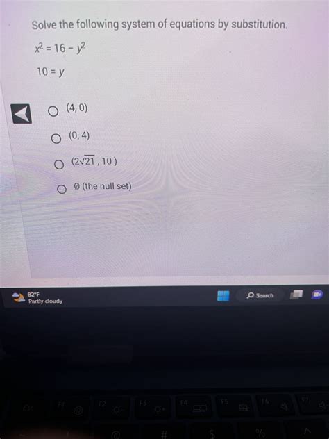 Answered: Solve the following system of equations… | bartleby