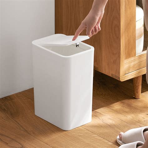 24k Trash Can Rectangular Desktop Trash Can Trash Can Plastic Small Office Countertop Trash Can