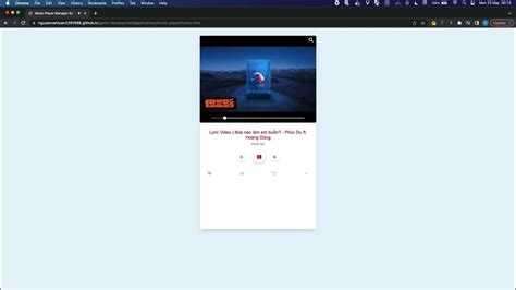 Javascript Music Player With Youtube Ứng Dụng Nghe Nhạc Trực Tuyến