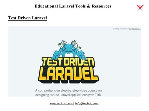 Ppt Best Educational Laravel Tools And Resources For Laravel Developers