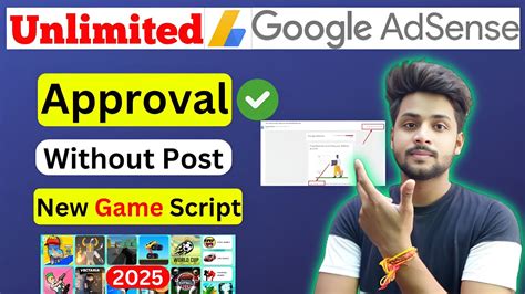 Adsense Approval Game Script 2025 Adsense Approval 2025 Youtube