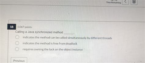 Solved Time Remaining0067 ﻿pointscalling A Java