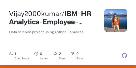 Github Vijay Kumar Ibm Hr Analytics Employee Attrition Modeling Data Science Project Using