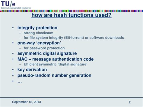Ppt Hash Functions And Message Authentication Codes Powerpoint