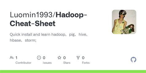 Github Luomin1993hadoop Cheat Sheet Quick Install And Learn Hadoop