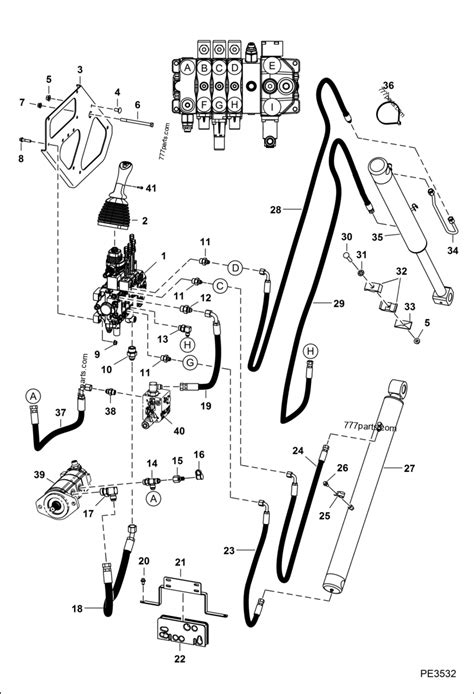 7021638 Valve Power Bob Tach Bobcat Spare Part
