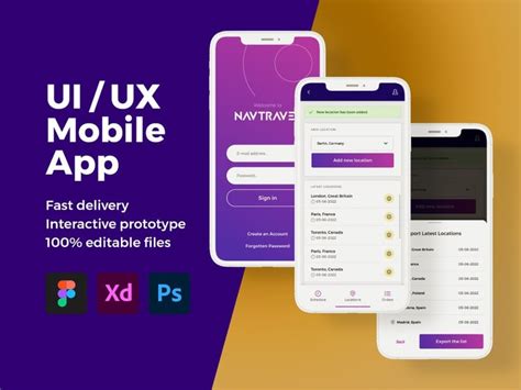 A Modern Mobile App UX UI Design Upwork