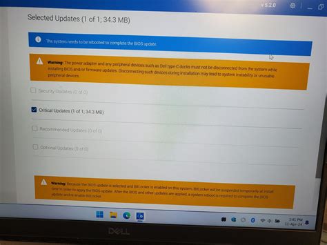dell computers bitlocker and bios updates windows spiceworks