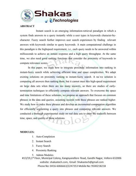 Efficient Instant Fuzzy Search With Proximity Ranking Doc