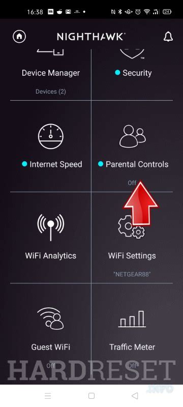 Parental Control NETGEAR R P How To HardReset Info