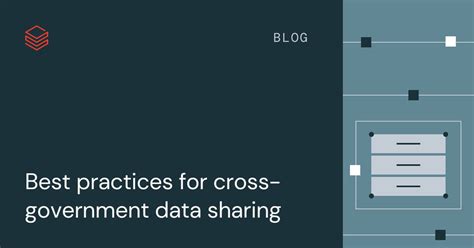 best practices for government data sharing databricks blog