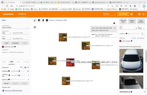 Embedding Projector Shows Wrong Images From Sprite When Isolating