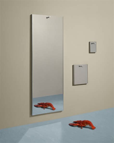 Memory Mirror A Series Of Mirrors In Polished Stainless Steel By