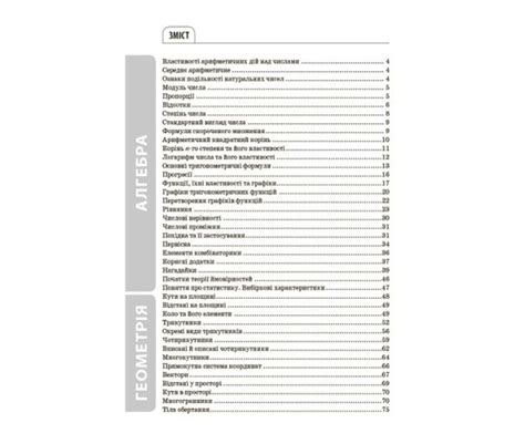 Довідник учня Основа Математика Усі означення і формули 5 11 класи Старова видавництва Основа