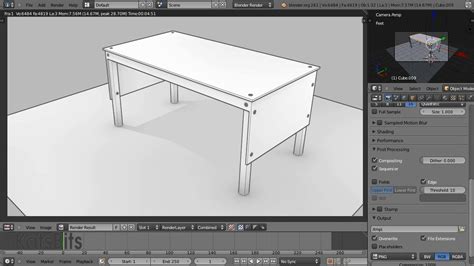 Tutorial Model In Sketchup Realtime Render In Blender Sketchup Images