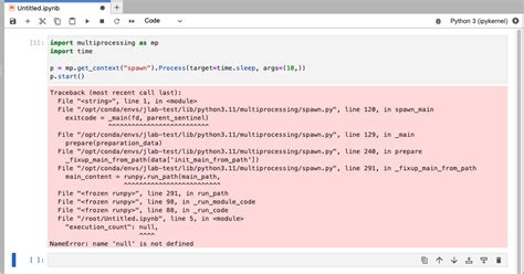exceptions when spawning process es with `multiprocessing` · issue