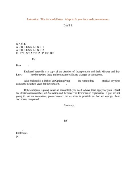 Article Of Incorporation Template Fill Out And Sign Online Dochub