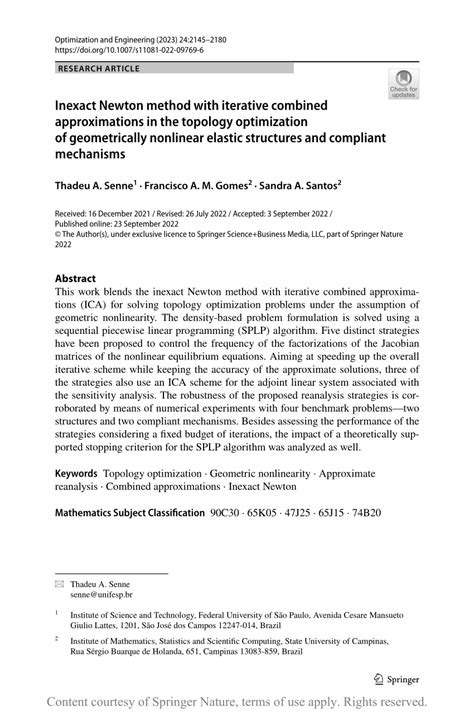 Inexact Newton Method With Iterative Combined Approximations In The