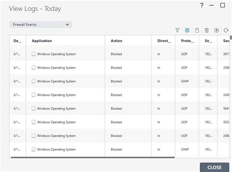 firewall logs latest comodo beta 3 firewall help cis comodo forum