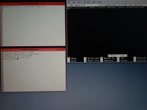 Qvm Connect Tcp Does Not Work In Fedora Minimal Template User Support Qubes OS Forum