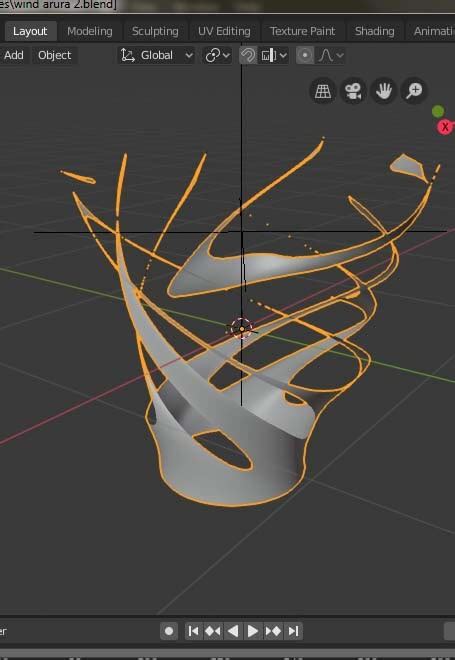 Cartoon Wind Vortex Vertex Weight Edit Tutorial