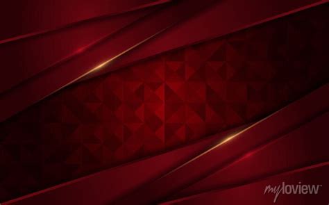 Modern Dark Red Background With Texture Effect Overlap Layer Posters For The Wall • Posters Card