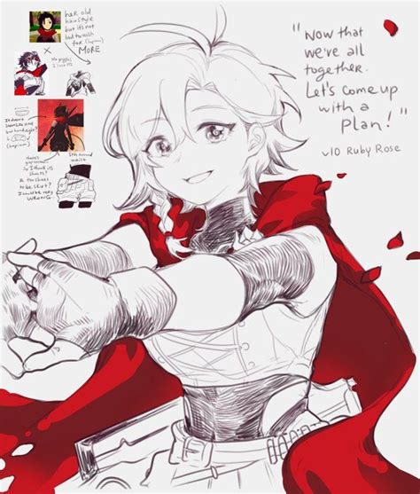Ruby Rose In 2025 Rwby Anime Rwby Characters Rwby Fanart