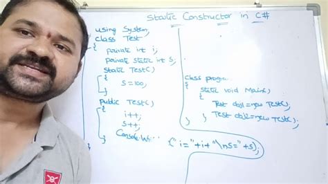 static constructor in c youtube