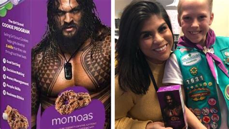 A Girl Scout Turned Her Samoa Cookies Into ‘momoas To Honor ‘aquaman