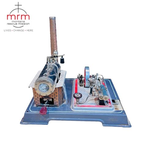 Tryans Online Auctions And Auction Center Wilesco D16 Model Steam Engine Untested