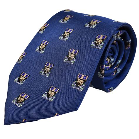 Silk Tie Lse Crest Lse Shop
