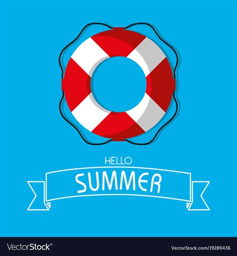 Safe Float Design Royalty Free Vector Image VectorStock