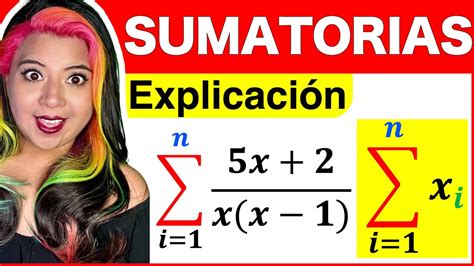 ¿qué es una sumatoria ¡explicación súper fácil de entender youtube