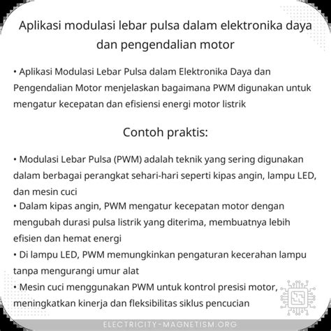 Pengaturan Arus Modulasi Lebar Pulsa Pwm Aplikasi