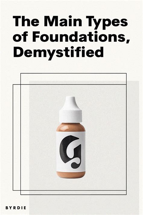 The 8 Main Types Of Foundations Demystified Artofit