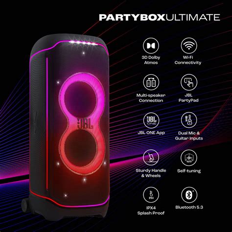 Buy Jbl Partybox Ultimate W Bluetooth Party Speaker Multi