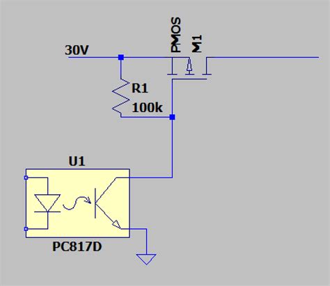 Pmos Control Over An Opto Coupler R Askelectronics