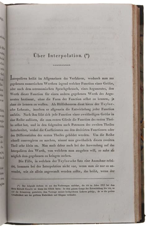 Über Interpolation Pp 265 284 In Berliner Astronomisches Jahrbuch