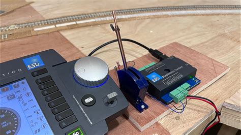 Dcc Concepts Cobalt Lever With The Esu Ecos Esu Detector Standard And