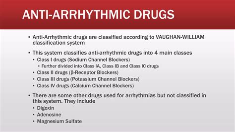Cardiac Arrhythmia And Anti Arrhythmic Drugs Ppt
