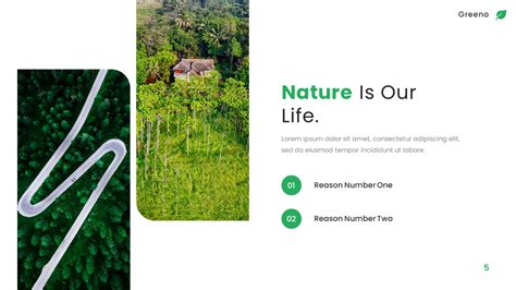 Greeno Nature Google Slides Template Presentation Templates GraphicRiver