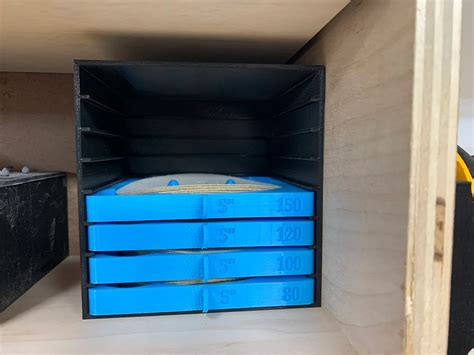 5 Inch Sandpaper Storage Improved By Mattindetroit Download Free Stl