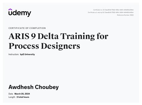 Awdhesh Choubey On Linkedin Udemy Course Completion Certificate