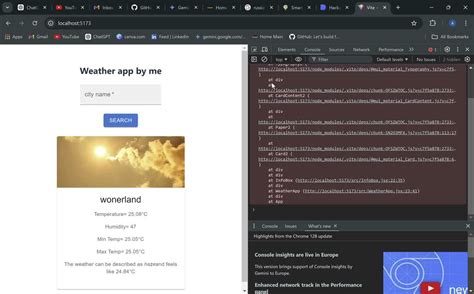 Launching My Weather App With React Ayush Burde Posted On The Topic Linkedin