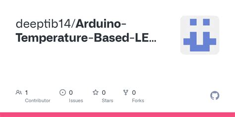GitHub Deeptib Arduino Temperature Based LED Control