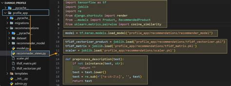 ai model deployment with django