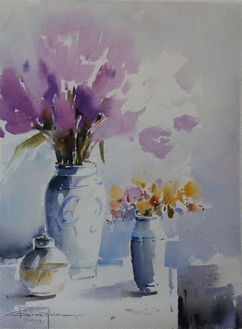 Watercolor Flower Still Life Techniques With Chris Petri Artofit