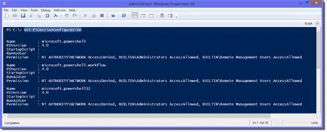 restricting the rights of powershell users with a constrained session